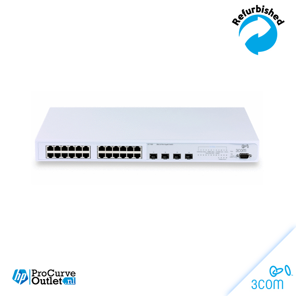 3Com SuperStack 3 Switch 3824 24x10/100/1000 /w4xSFP 3C17400