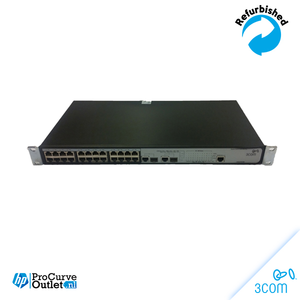 HP / 3Com Baseline Switch 2426-PWR Plus 3CBLSF26PWR JF536A